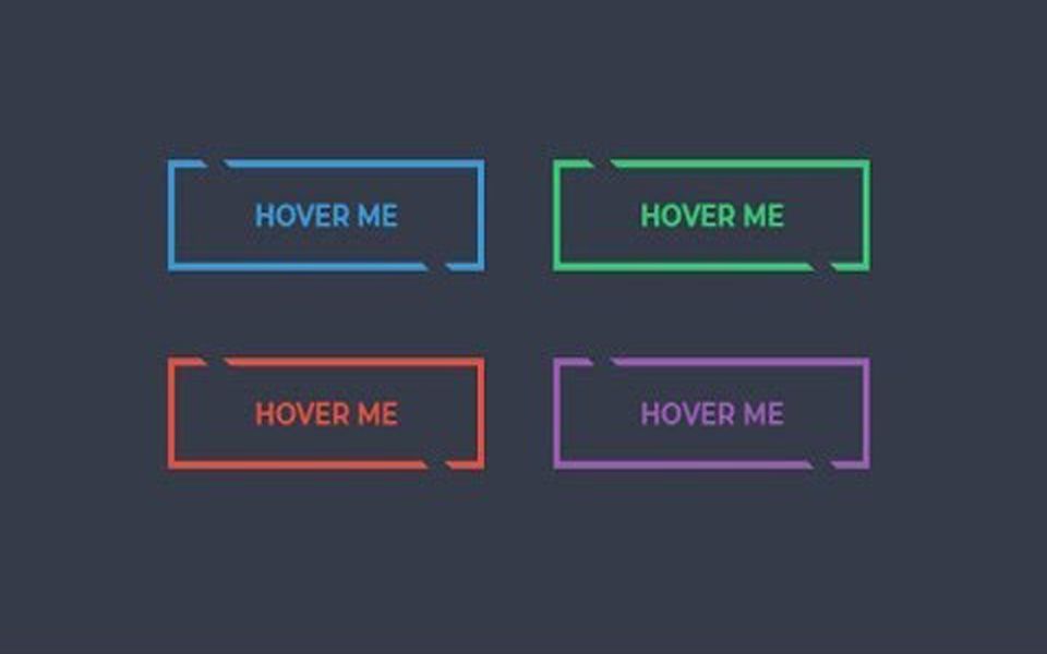【HTML+CSS】使用HTML和CSS的做出色悬停效果的按钮
