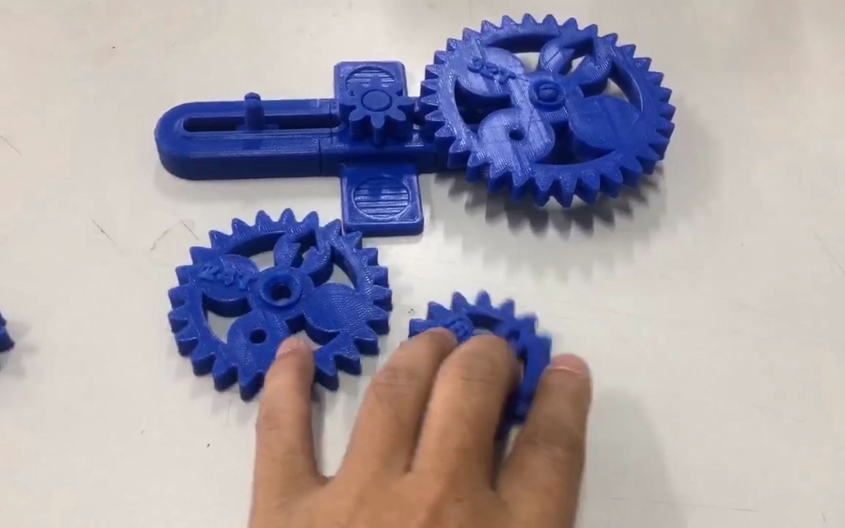 3D打印变速齿轮组【3D打印-知行远】