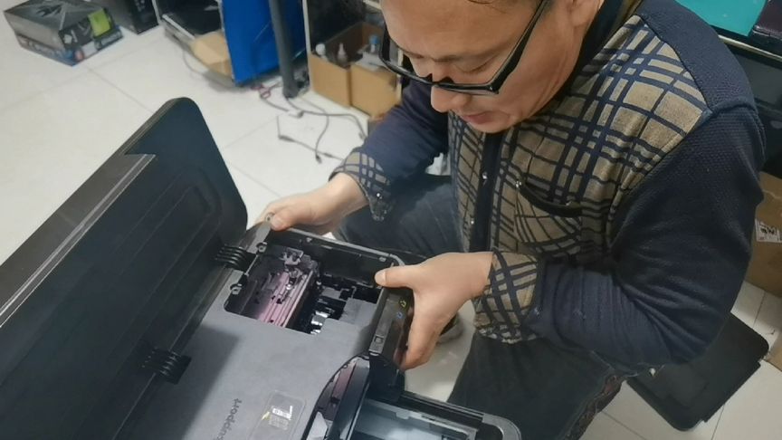 hp7110打印机拆装与维修