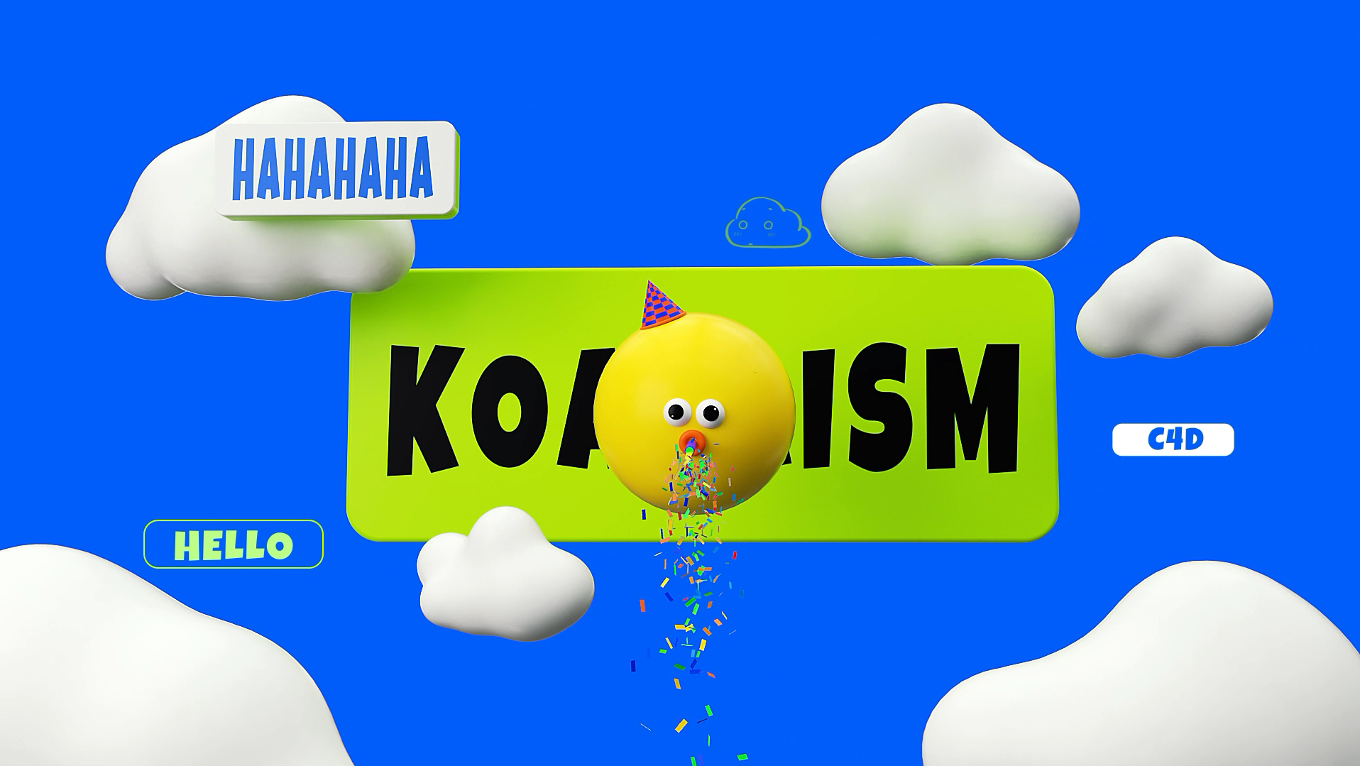 C4d 5分钟mini课堂 快速创建卡通动效