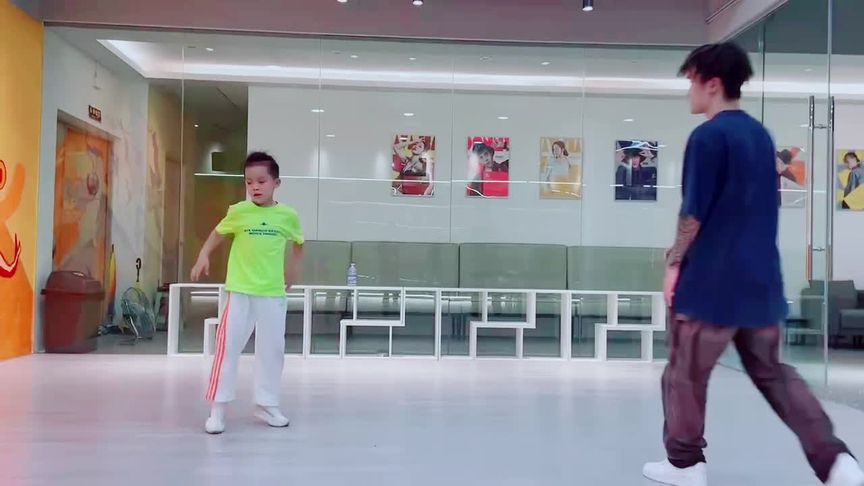 松果和曲文老师搭档的一节课#舞蹈课堂随拍 #课堂实录