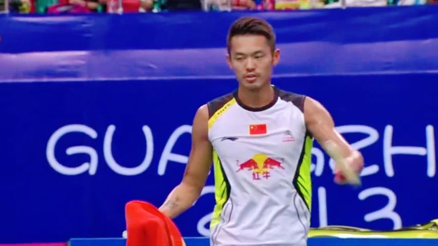 2013年广州世锦赛男单决赛 林丹vs李宗伟 林丹休假一年爆冷逆转