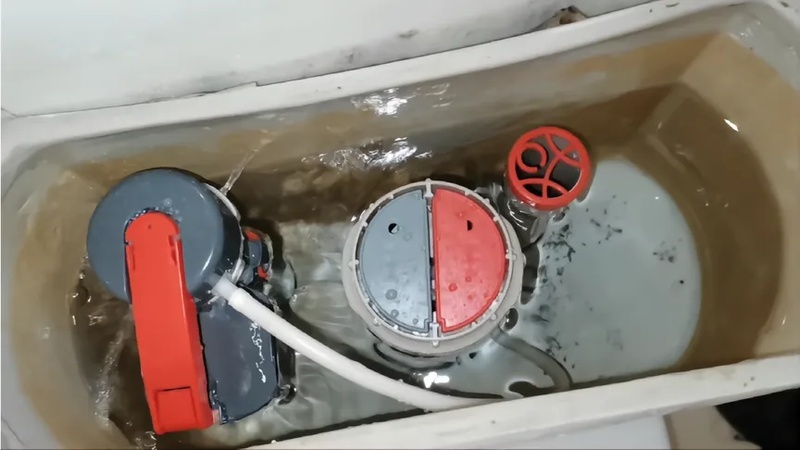 马桶漏水 冲水阀损坏 马桶上水上不满 马桶不停上水 更换下水器