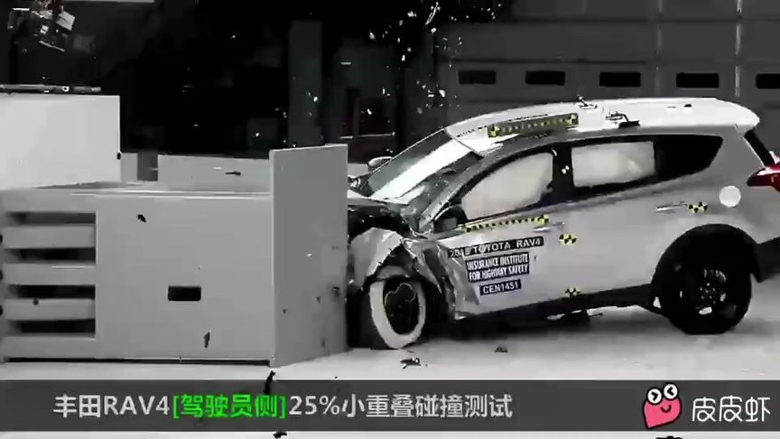丰田全车系碰撞测试,来看看有没有你的车