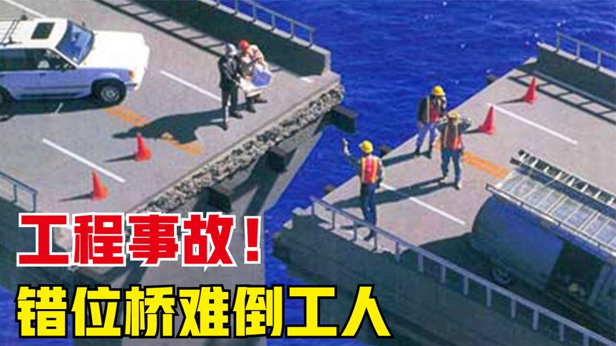 4个损失惨重的工程事故,设计师设计的错位桥,难倒了建筑工人