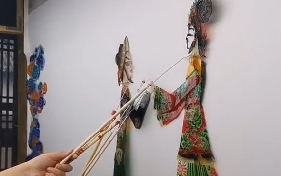 【皮影制作】皮影戏《牛郎织女》排练中…
