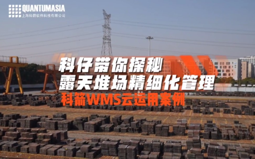科箭WMS云运用案例:露天堆场精细化管理
