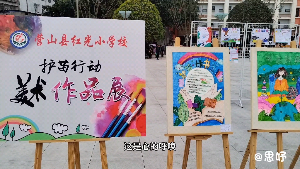 营山县红光小学校护苗行动美术作品展(上)