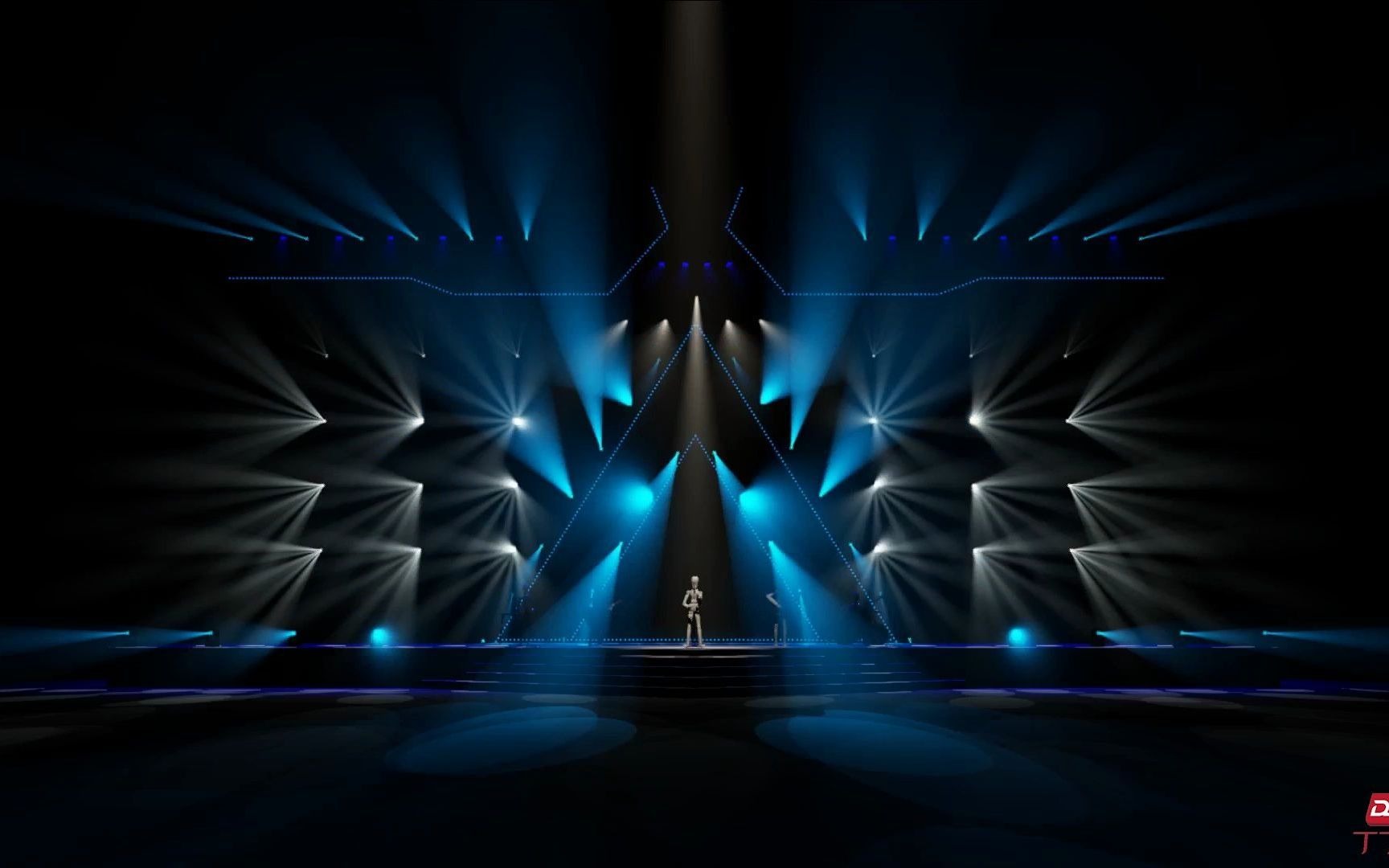 音乐节灯光设计编程