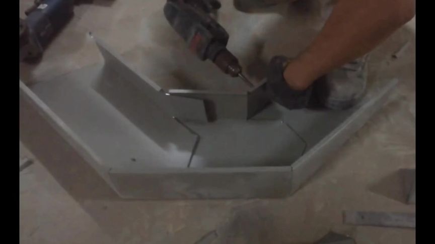 桥架弯头制作视频教程 第11集