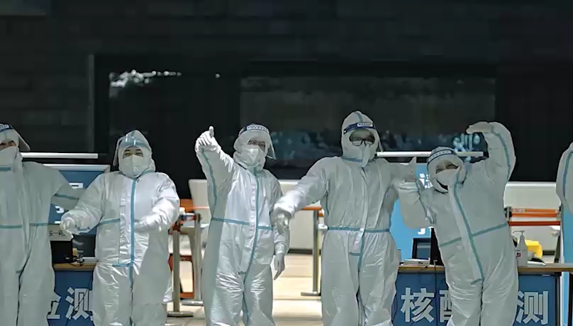 西安加油!致抗疫一线的英雄