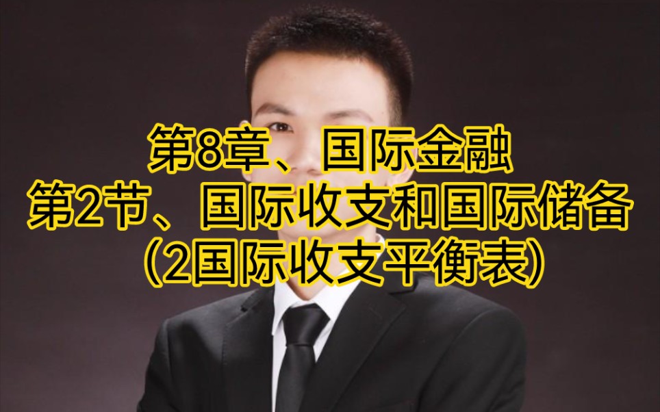 ...章、国际金融:第2节、国际收支和国际储备、考点(2国际收支平衡表)
