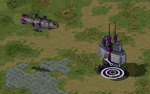 【红色警戒】当基洛夫空艇的攻击方式变为远程时.