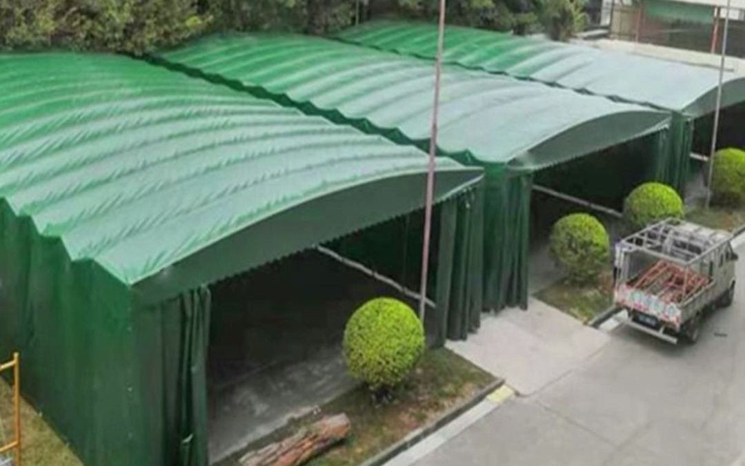 开封禹王-移动商业街雨棚-移动仓储帐蓬-智晟稳定性好