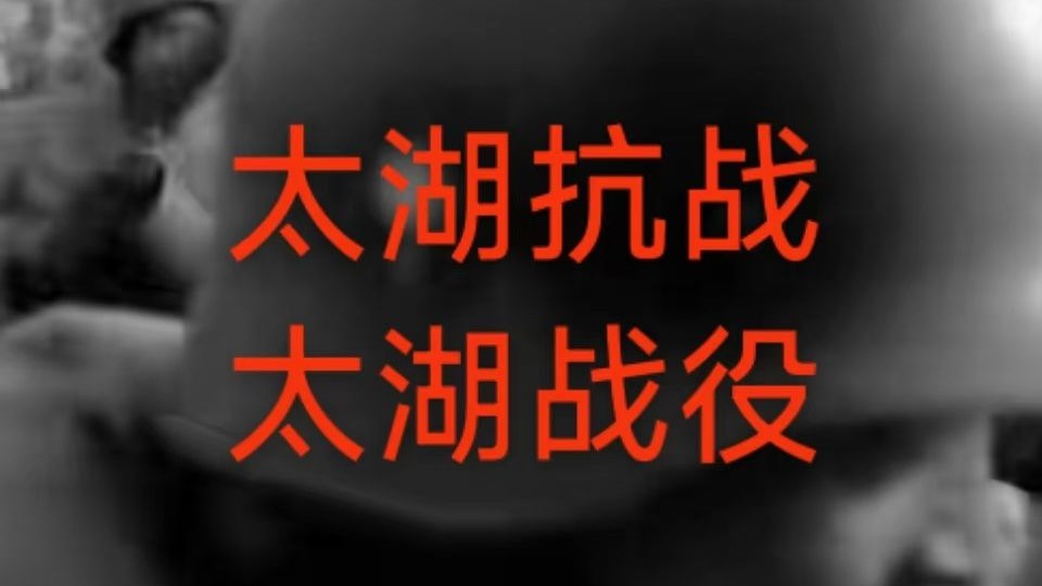 太湖保卫战,太湖抗战,太湖战役(武汉会战)