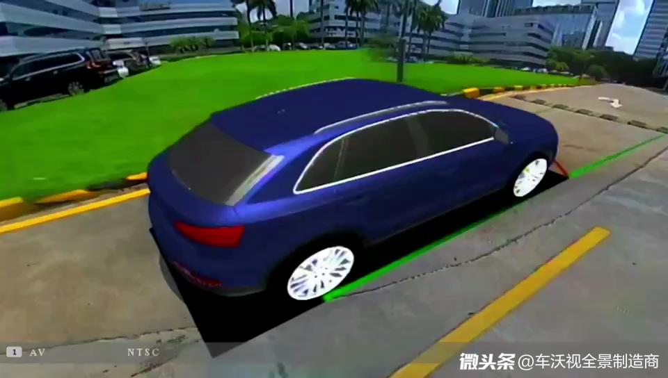 3D环视360度全景行车记录仪