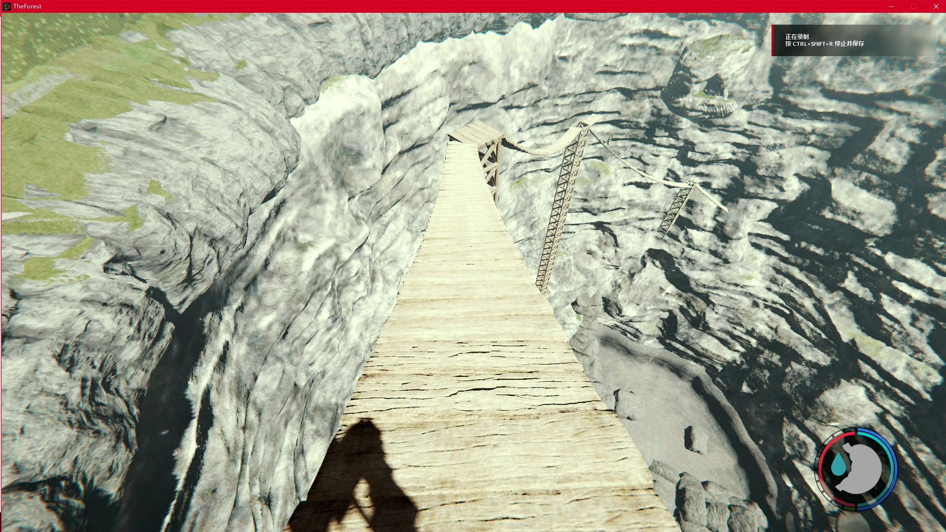 游戏《森林》地点:天坑-看简介