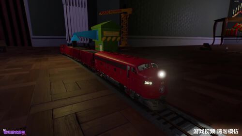 模拟火车世界4:假日快车dlc,室内小火车运礼物居然还能装煤拉煤