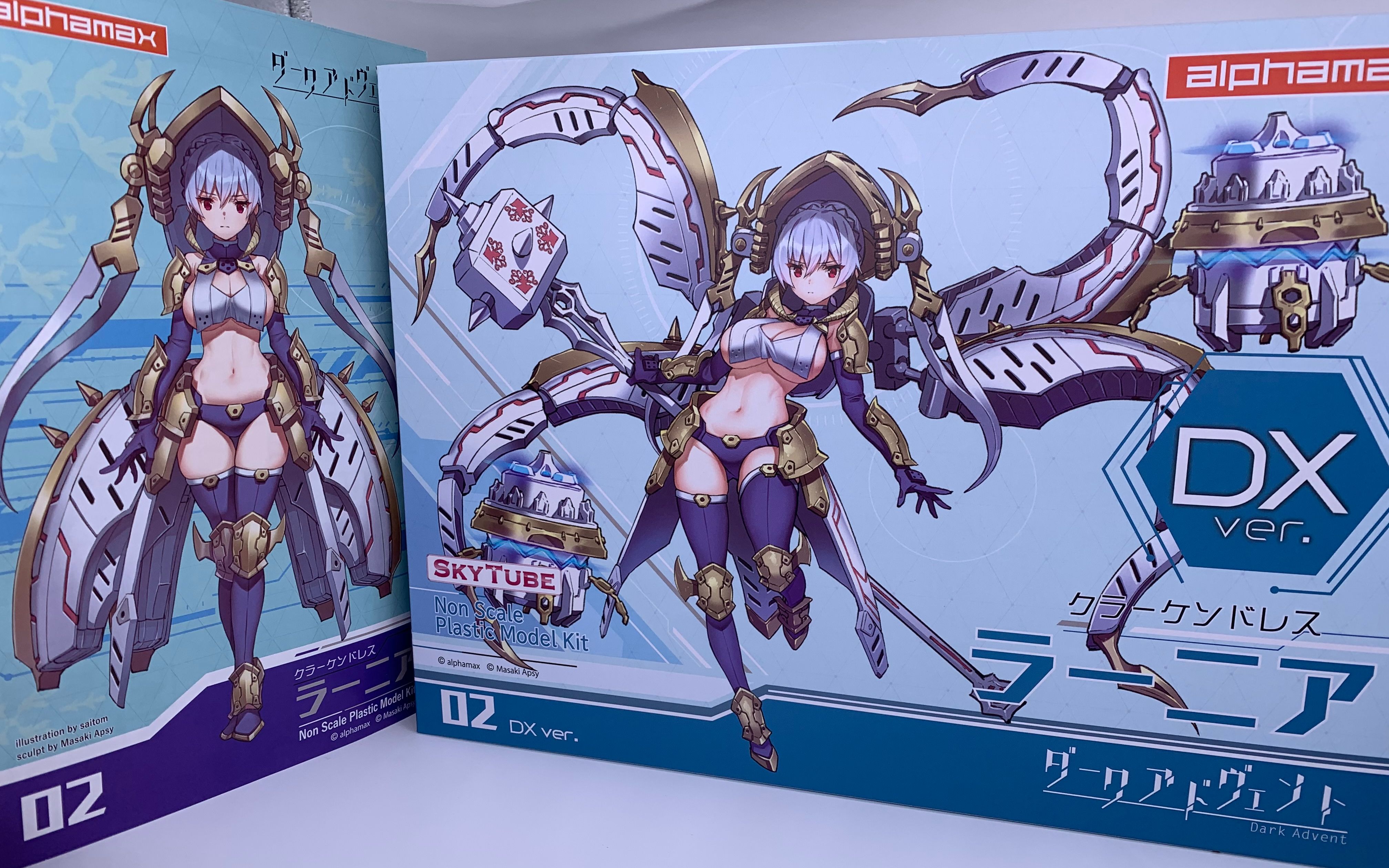 【开盒】万物皆可娘化.jpg!ALPHAMAX SKYTUBE 拼装模型 北海女妖 ...