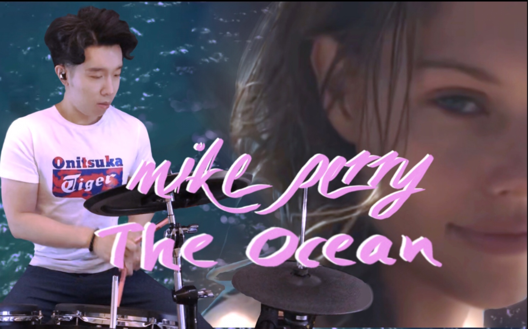 【架子鼓】The Ocean你能听出几种镲片变化?听一遍就上瘾的女声