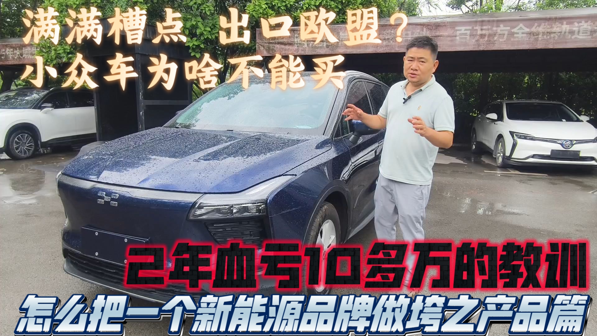 一个视频告诉你那些垮掉的新能源品牌是怎么垮掉的,一点不冤!