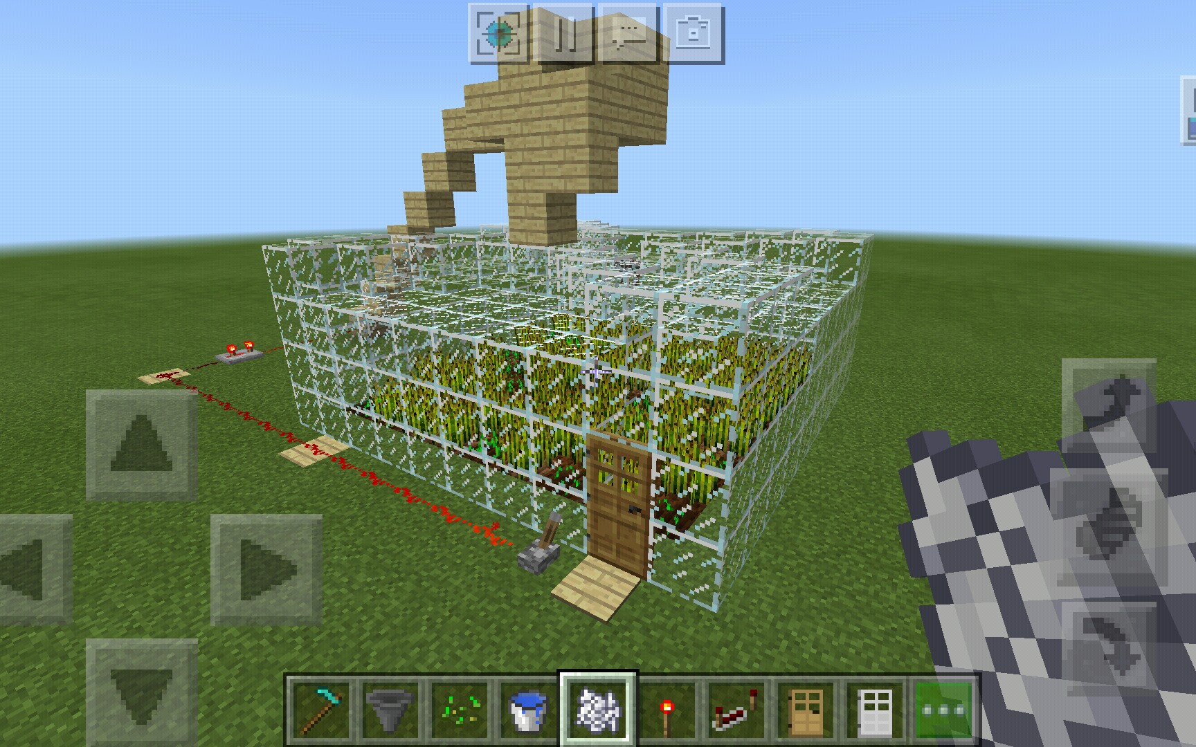 [kuner]我的世界自动收麦机教程