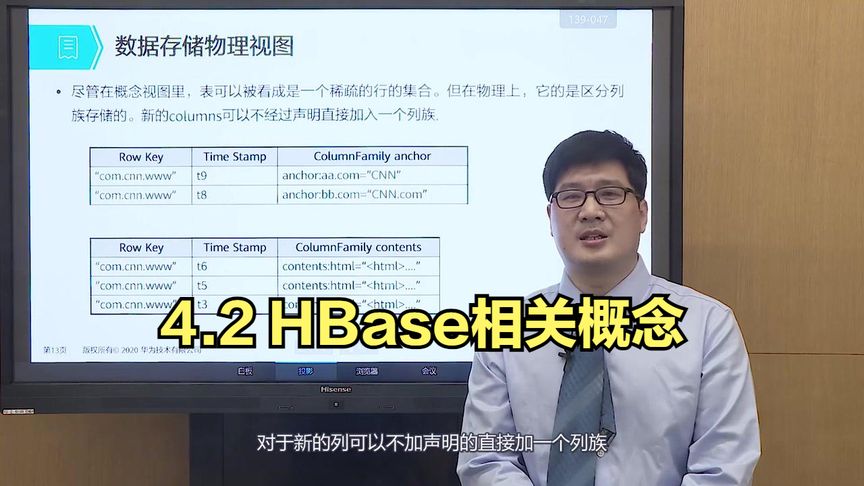 4.2 HBase相关概念