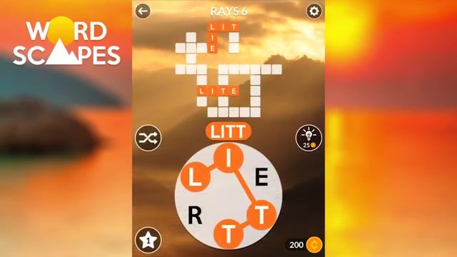 《 Wordscapes 》寓教于乐的英语版交叉填字游戏