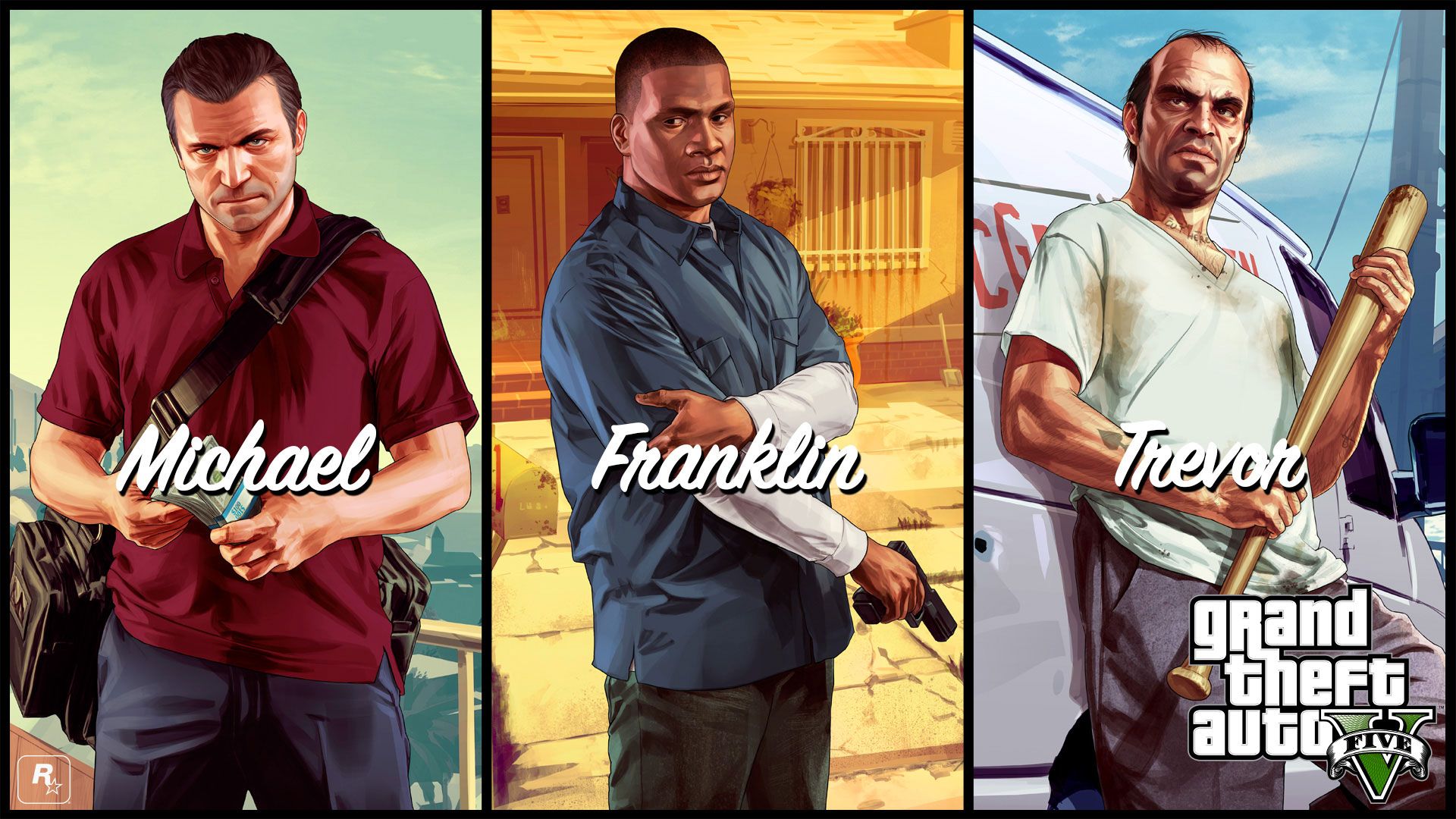 GTA5洛圣都故事模式主线剧情全流程攻略1:序幕 难兄难弟_单机游戏...