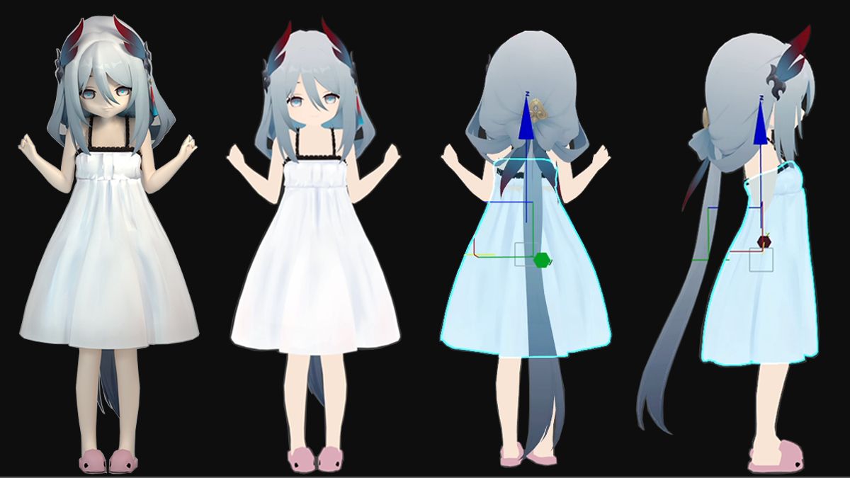 3DMAX的建模,B站最可爱的女童人体角色建模,3DMAX人物建模零基础...