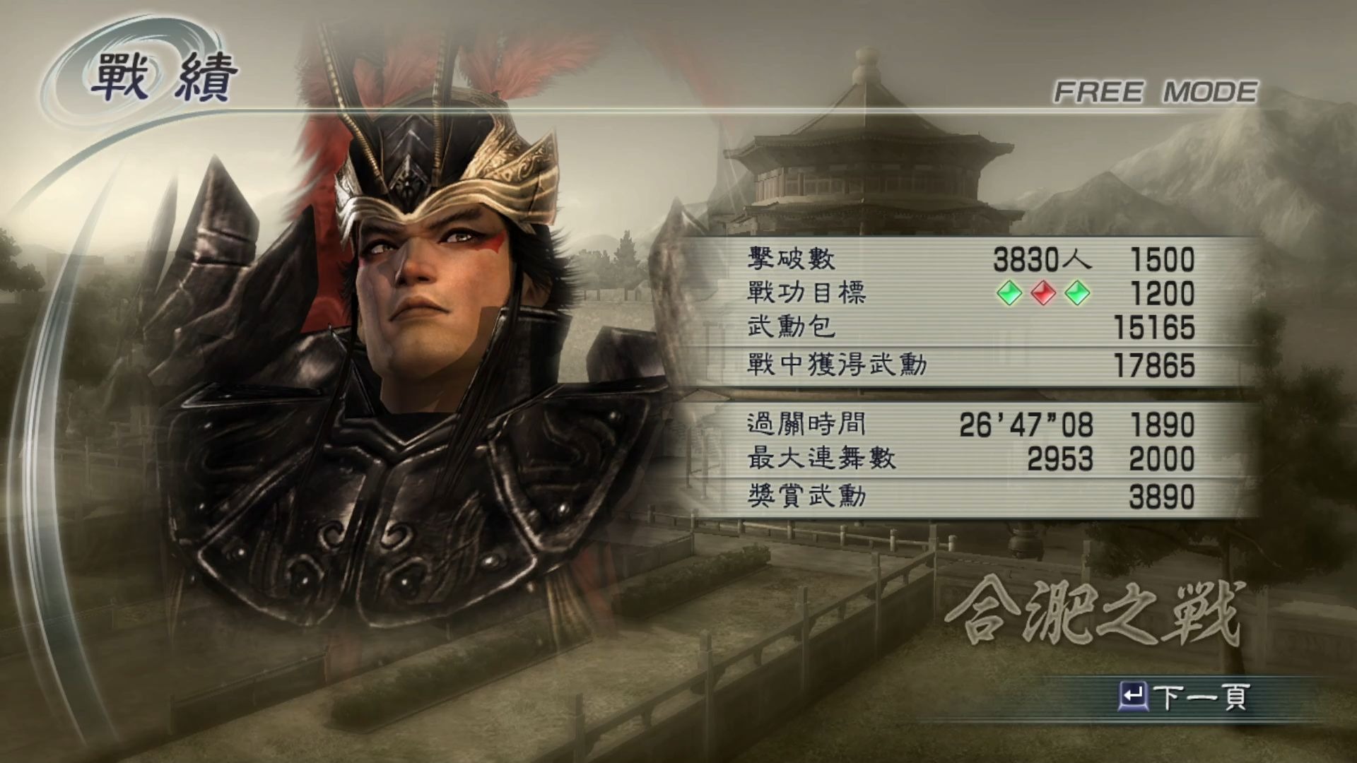真三国无双5噩梦版吕布割草