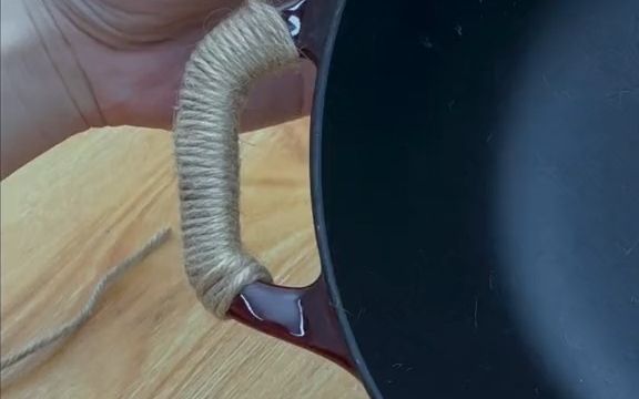 麻绳这样缠,好看又好用!