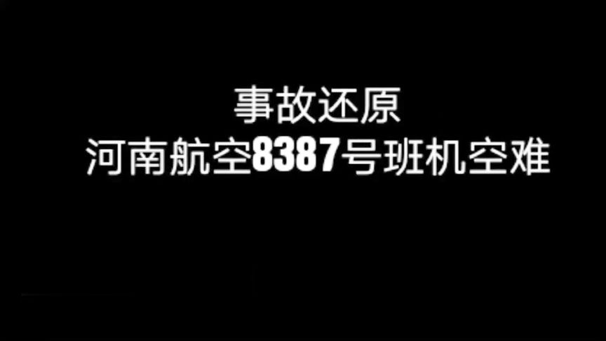 【河南伊春8.24空难模拟】(还原事发全过程)
