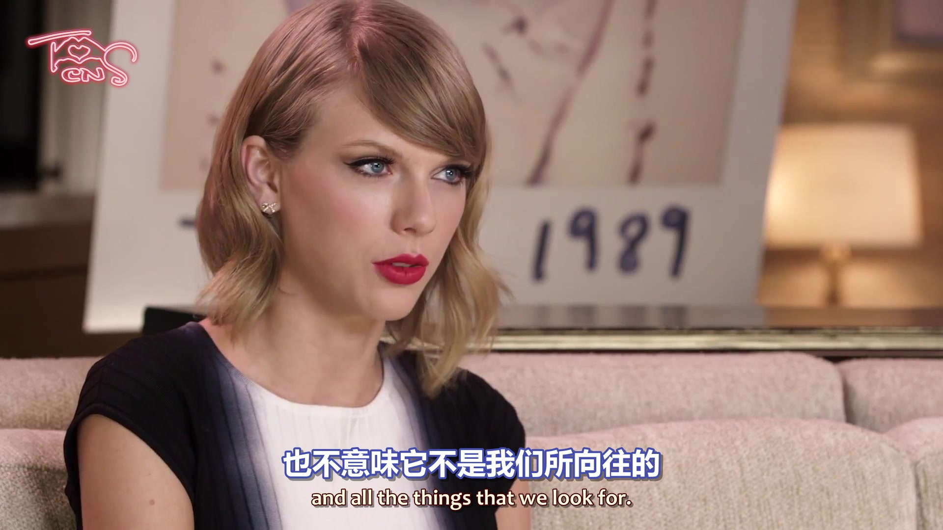 【TSCN】【中英字幕】Taylor Swift介绍'Out of the Woods'