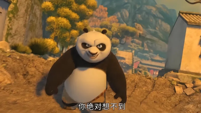 会功夫的熊猫,到底能有多厉害?动画电影电影解说功夫熊猫