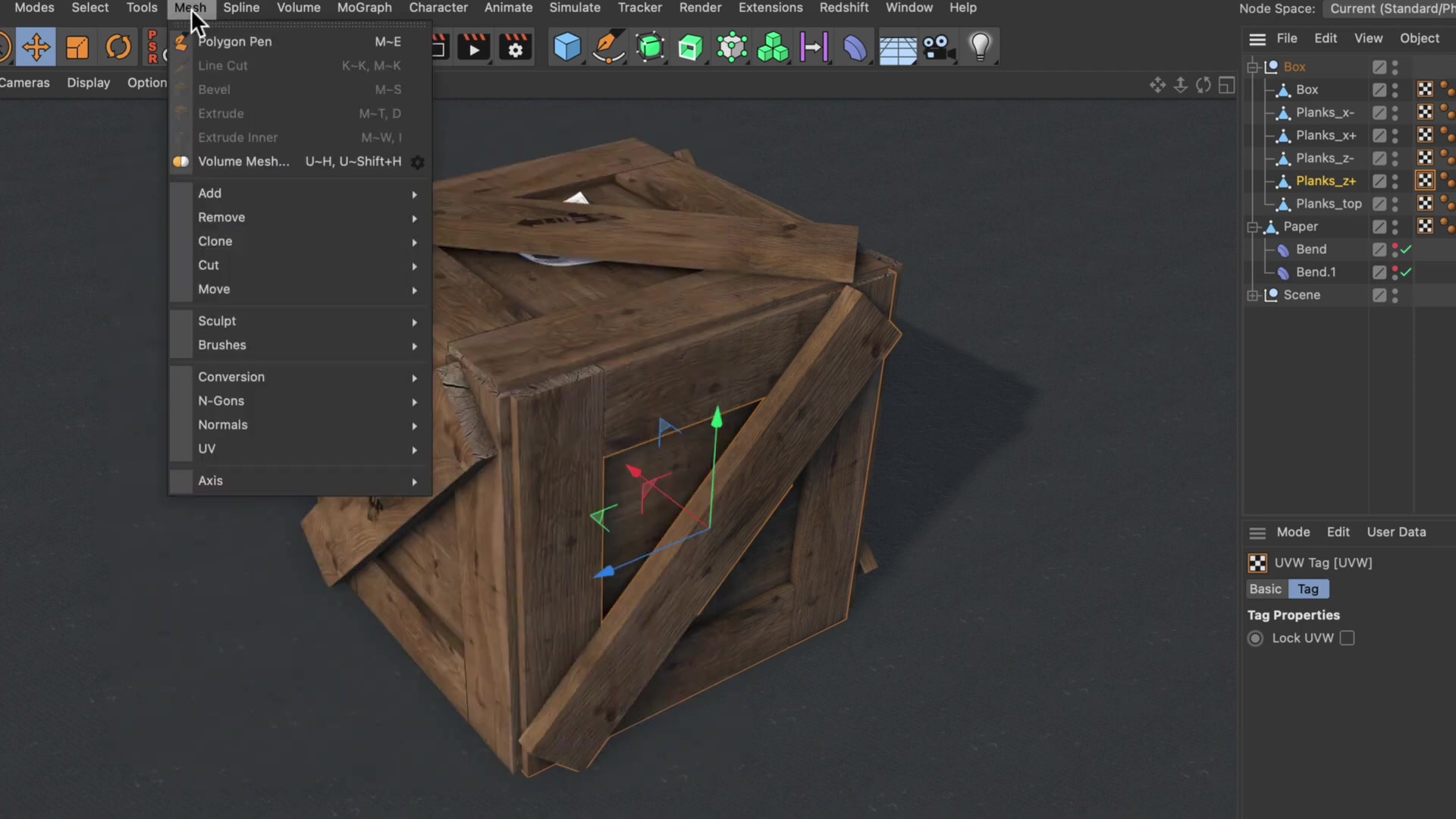 C4D R23官网技巧教程Tip - 325- 如何在Cinema 4D R23快速查看模型...