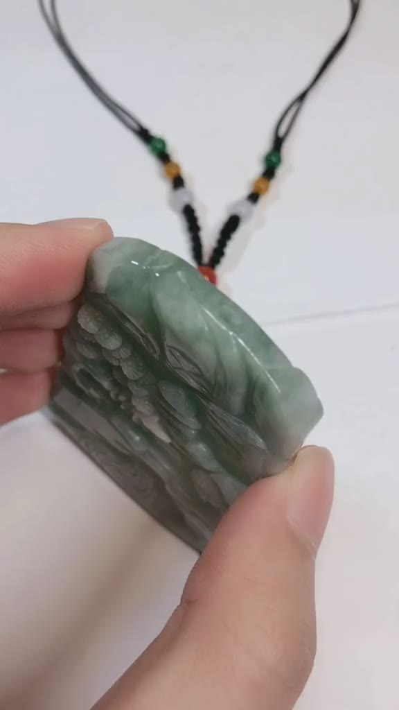 【编织】翡翠吊坠编绳教程,你学会了吗?