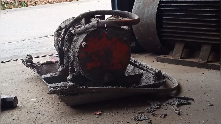 振动电机的拆解步骤,比普通电机更麻烦