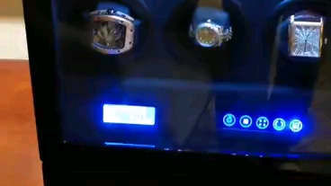 一款颜值高、不会吸手表的磁、转动时没有声音、开盖自停的#摇表器