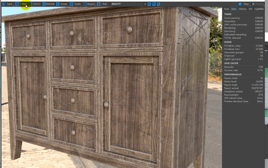 3D-CR5.2木纹写实做旧材质,vr通用