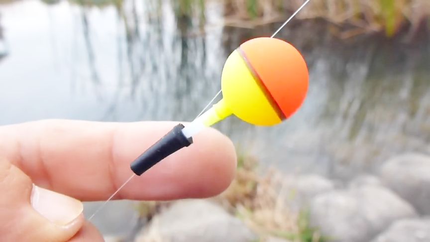 钓鱼零基础入门!浮漂安装教程!超级简单的操作!新手看过来!