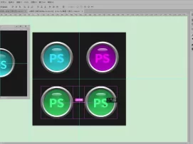 【UI系列】PS教程-UI图标水晶按钮的渐变制作-UI基础教程入门必学-...