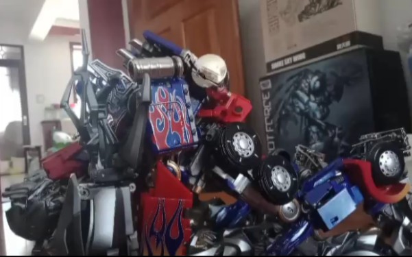 定格动画 变形金刚1经典桥段(不带滤镜版本)