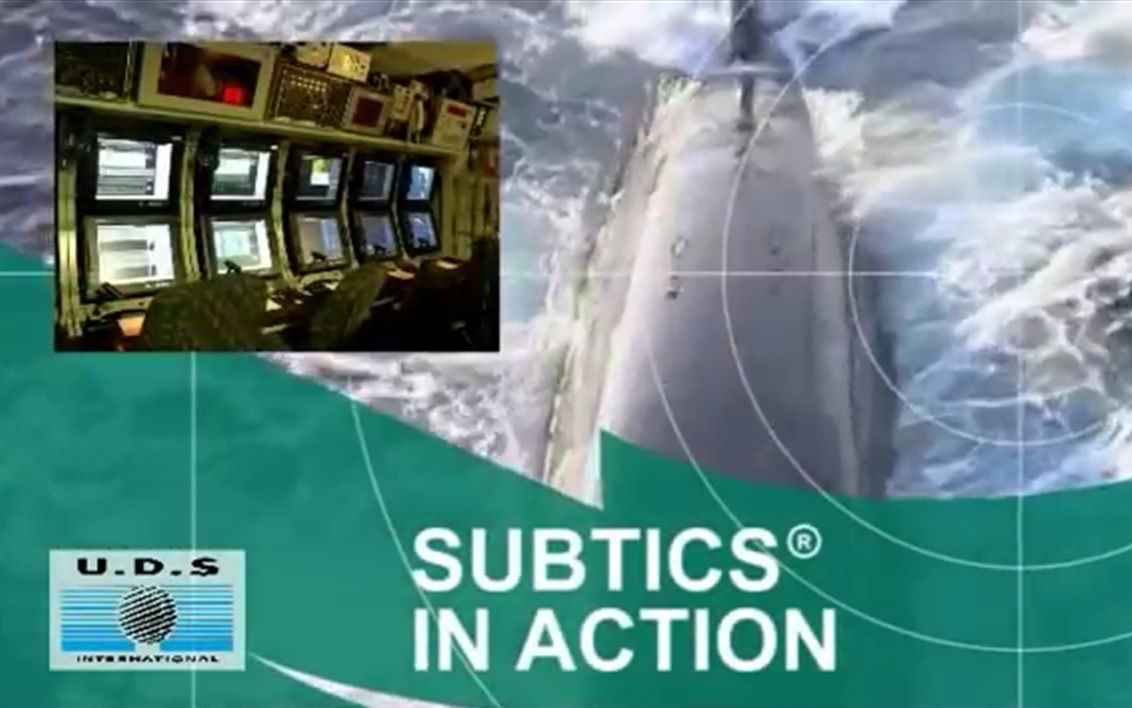 科技与军事:潜艇战术综合作战系统示意说明动画(1331)