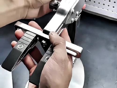 震撼登场!这款定角磨刀器让你刀具瞬间焕然一新,锋利如初