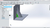 solidworks教程211-钣金-角撑板