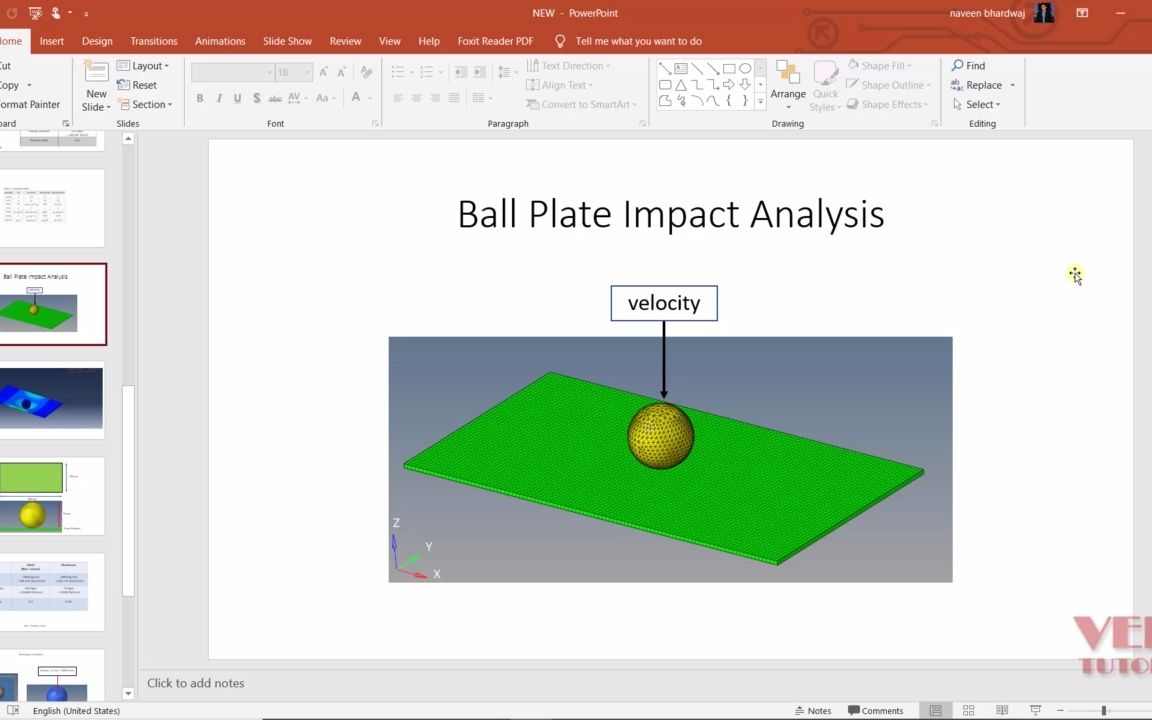 64 - abaqus球板冲击分析2