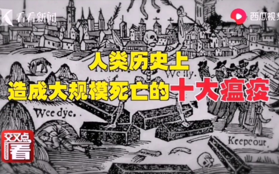【盘点】历史十大死亡人数众多的瘟疫