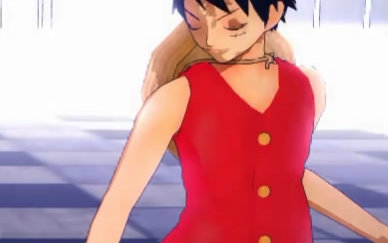 【海贼MMD】路飞-WORLD DANCE HALL^Q^(俺得)