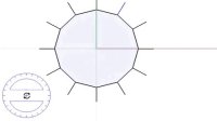 【教学】SketchUP 基础(7)旋转复制-环形阵列